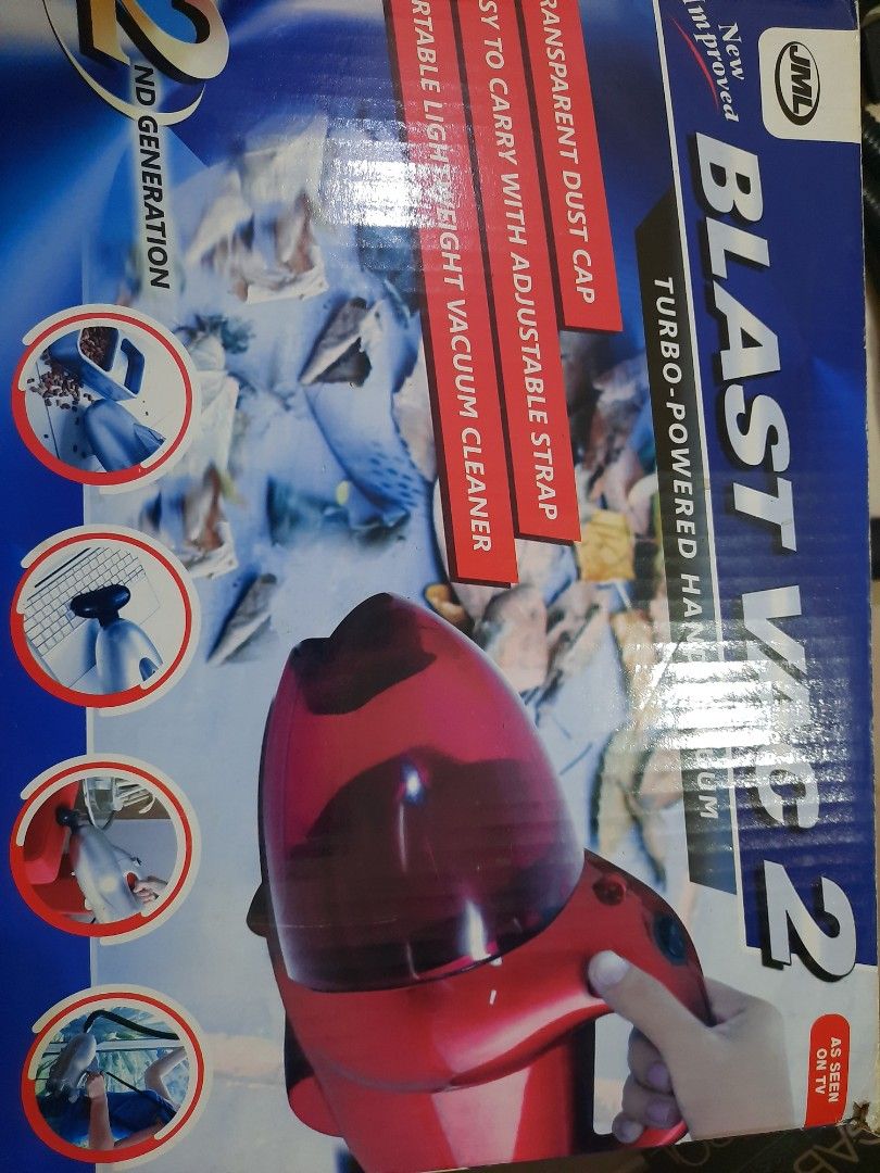 JML vacuum cleaner blast vac 2, TV & Home Appliances, Vacuum Cleaner ...