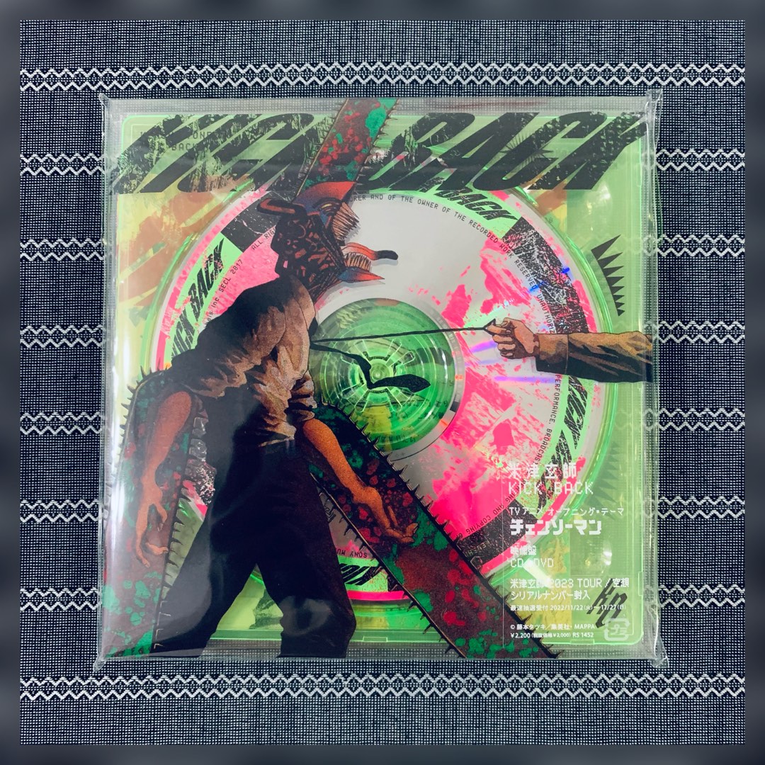 Kenshi Yonezu 米津玄師 - Kick Back [Limited Edition] CD + DVD, Hobbies & Toys, Music & Media, CDs ...