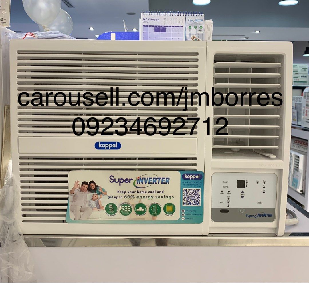 koppel window type aircon inverter 1hp 1.5hp 2hp 2.5hp kv09wr-arf31 ...