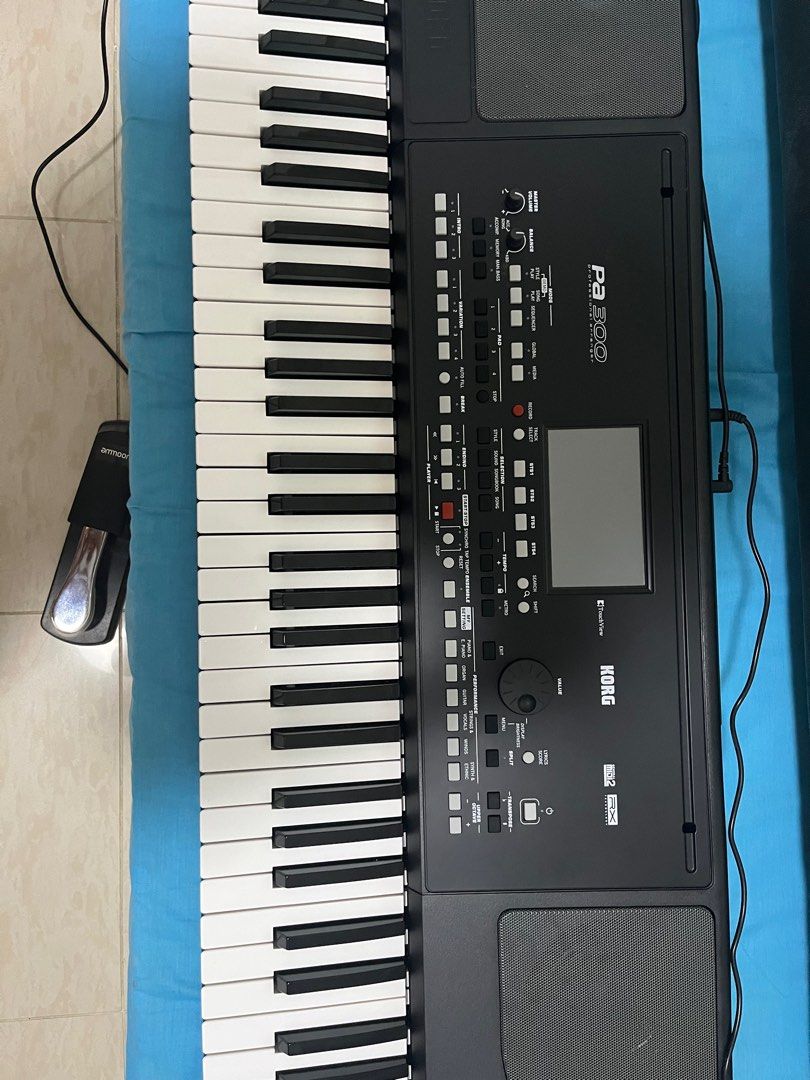 Korg Keyboard PA300 Professional Arranger, Audio, Portable Music ...