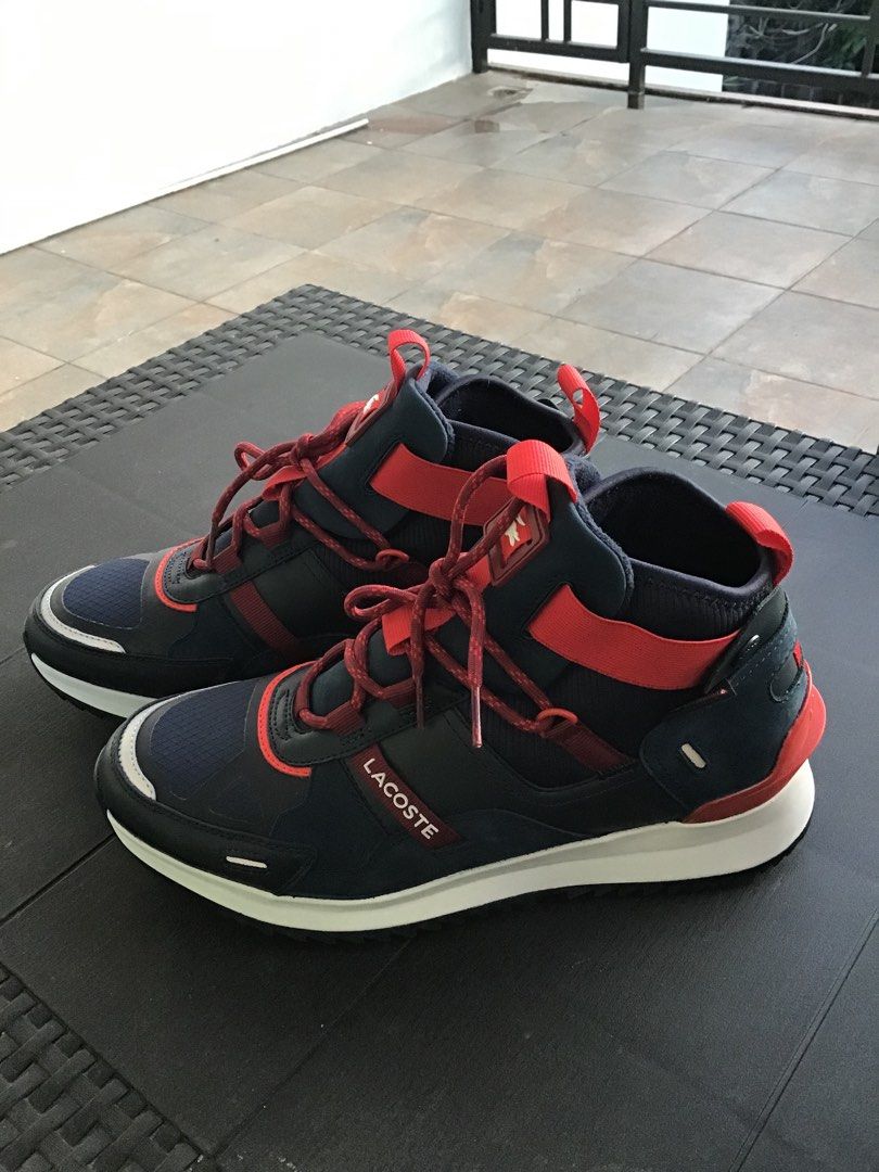 Lacoste Men's Run breaker Sneakers, Men's Fashion, Footwear, Sneakers ...