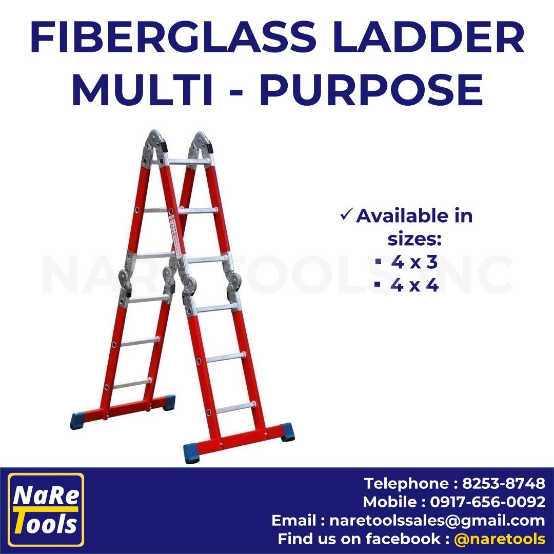 LADDER - Fiberglass Multi-purpose Ladder, Commercial & Industrial ...