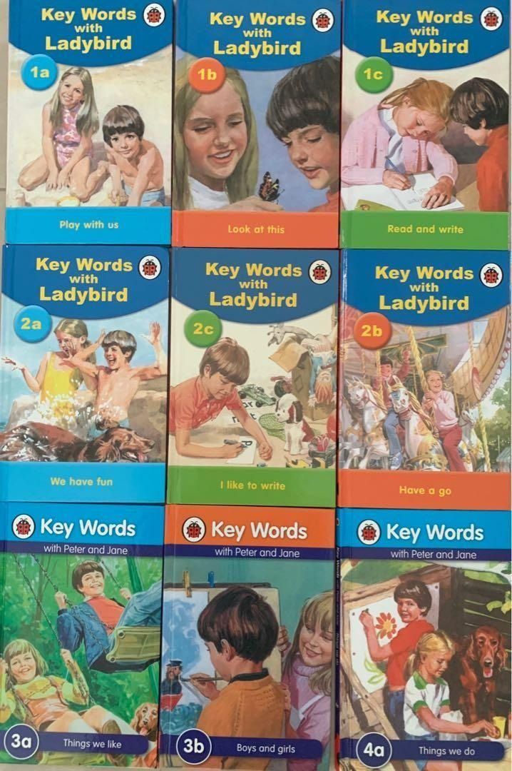 Ladybird Key Words (36 books) Free MP3 zz, 興趣及遊戲, 書本 & 文具, 小朋友書 - Carousell