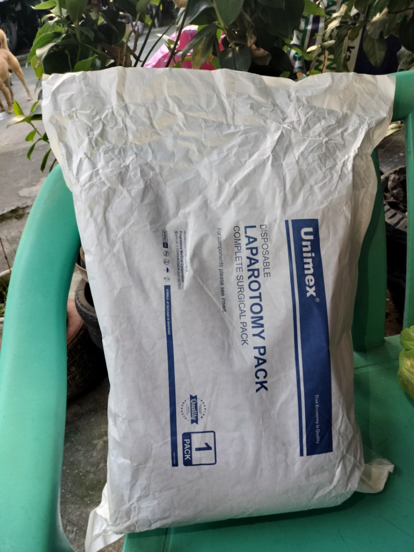 Laparotomy pack, Health & Nutrition, Assistive & Rehabilatory Aids ...