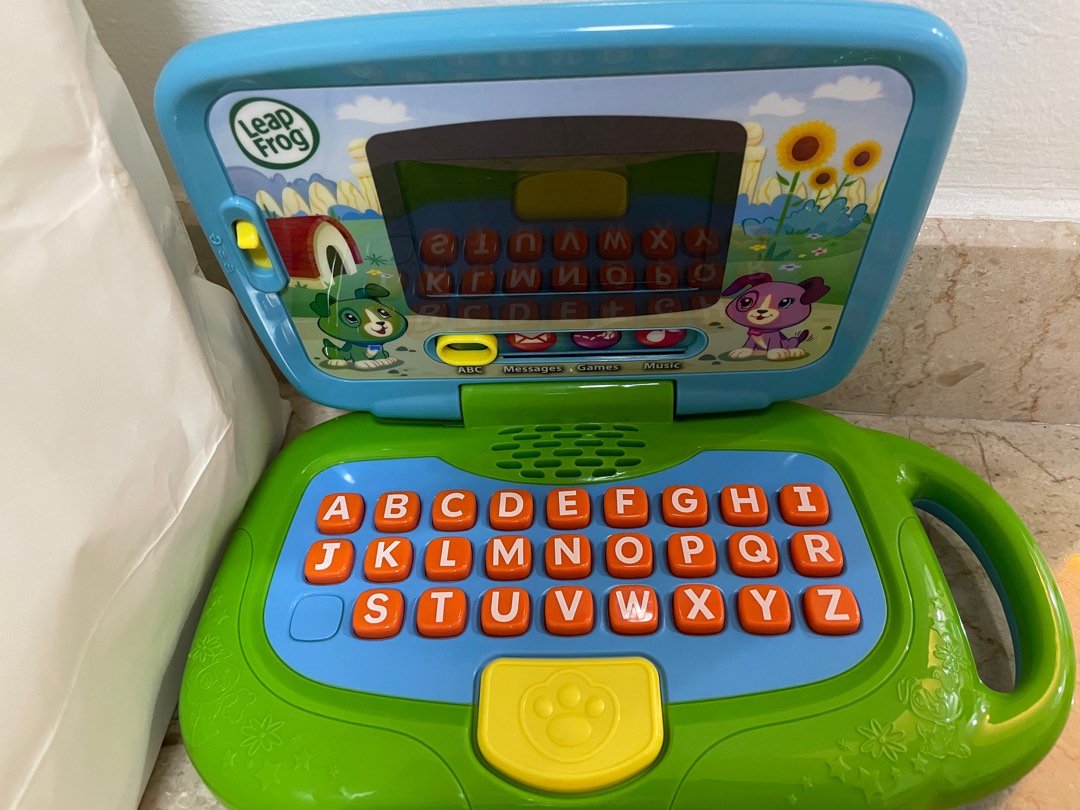 Leapfrog - musical laptop (age 0 to 6+), Babies & Kids, Infant Playtime ...