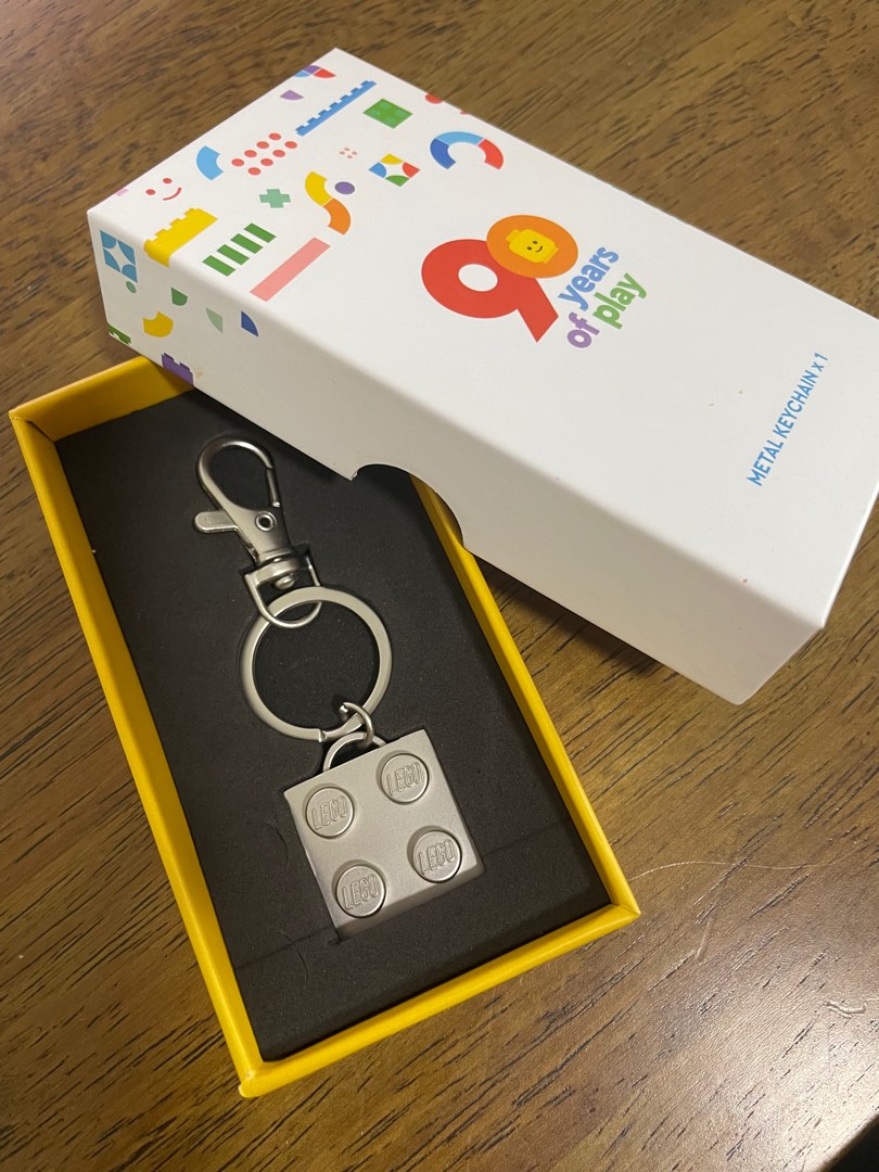 Lego 90 years of play keychain, Hobbies & Toys, Memorabilia ...