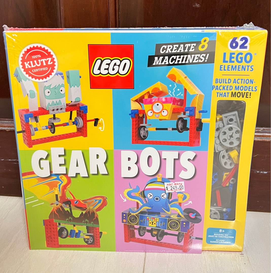 LEGO Gear Bots Stem, 興趣及遊戲, 玩具 & 遊戲類 - Carousell