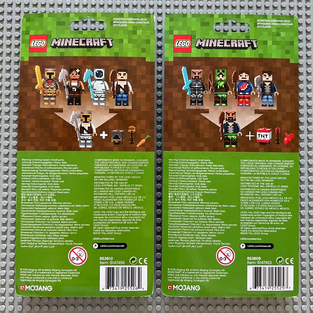 LEGO MINECRAFT BATTLE PACKS, Hobbies & Toys, Toys & Games on Carousell