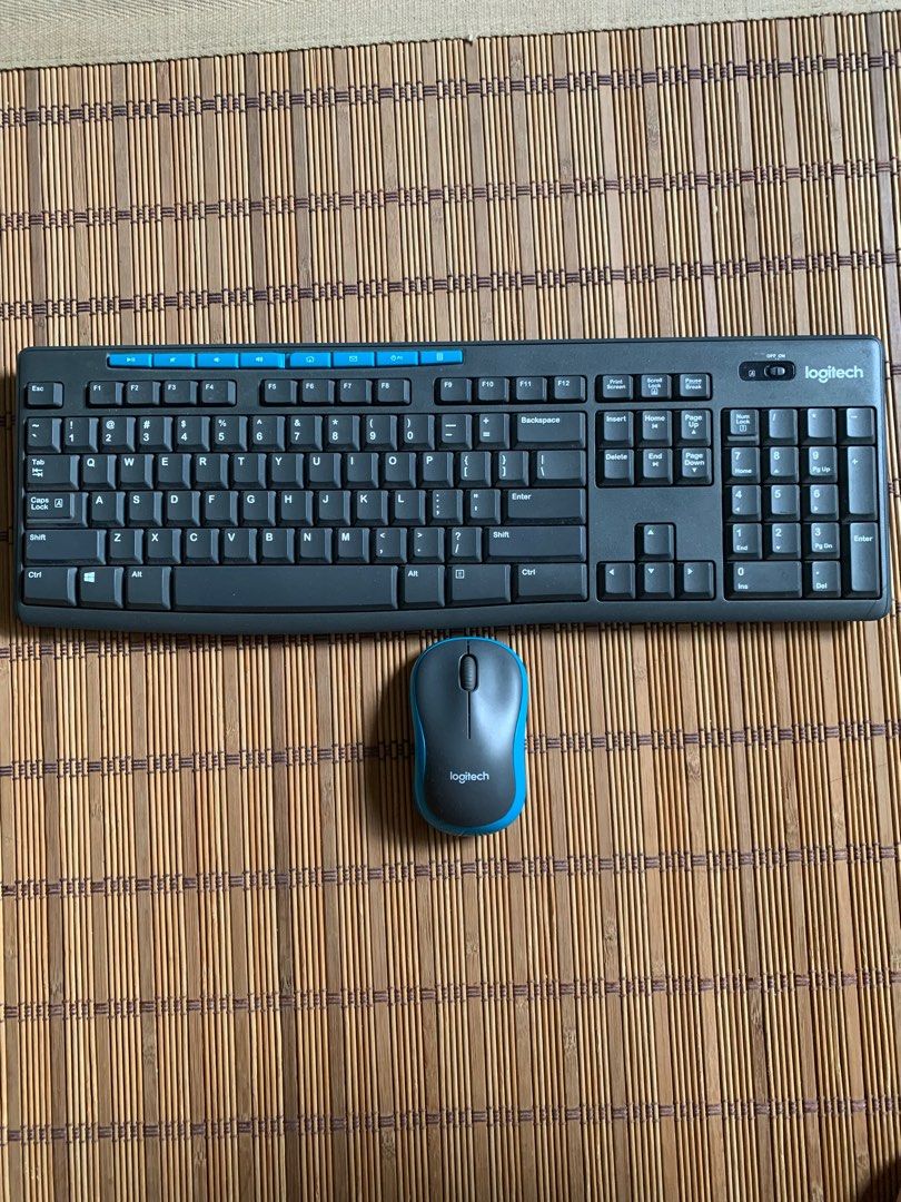 Logitech Keyboard And Mouse Set Computers And Tech Parts And Accessories Computer Keyboard On