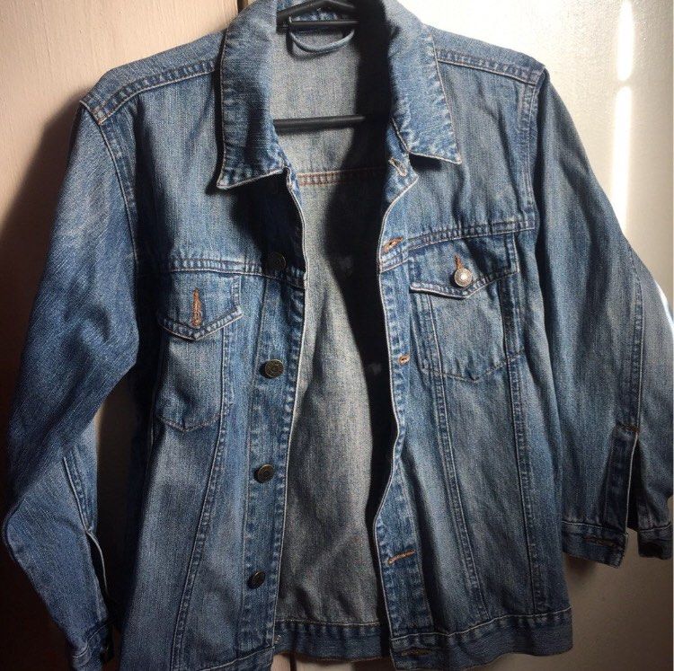 Maong Denim Jacket, Women's Fashion, Coats, Jackets and Outerwear on ...