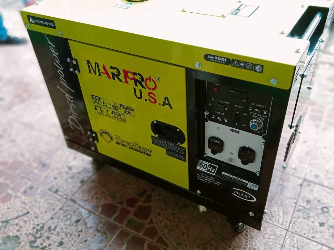 MARPRO USA DIESEL GENERATOR 10KVA, Commercial & Industrial ...