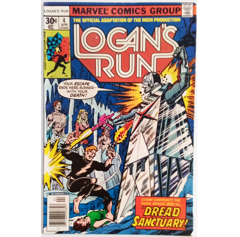 MARVEL COMICS: Logan's Run #4 (1977)(Very Good)(VG), Hobbies & Toys, Books & Magazines, Comics ...