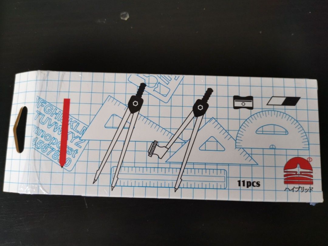Mathematical Instrument Set, Hobbies & Toys, Stationery & Craft ...