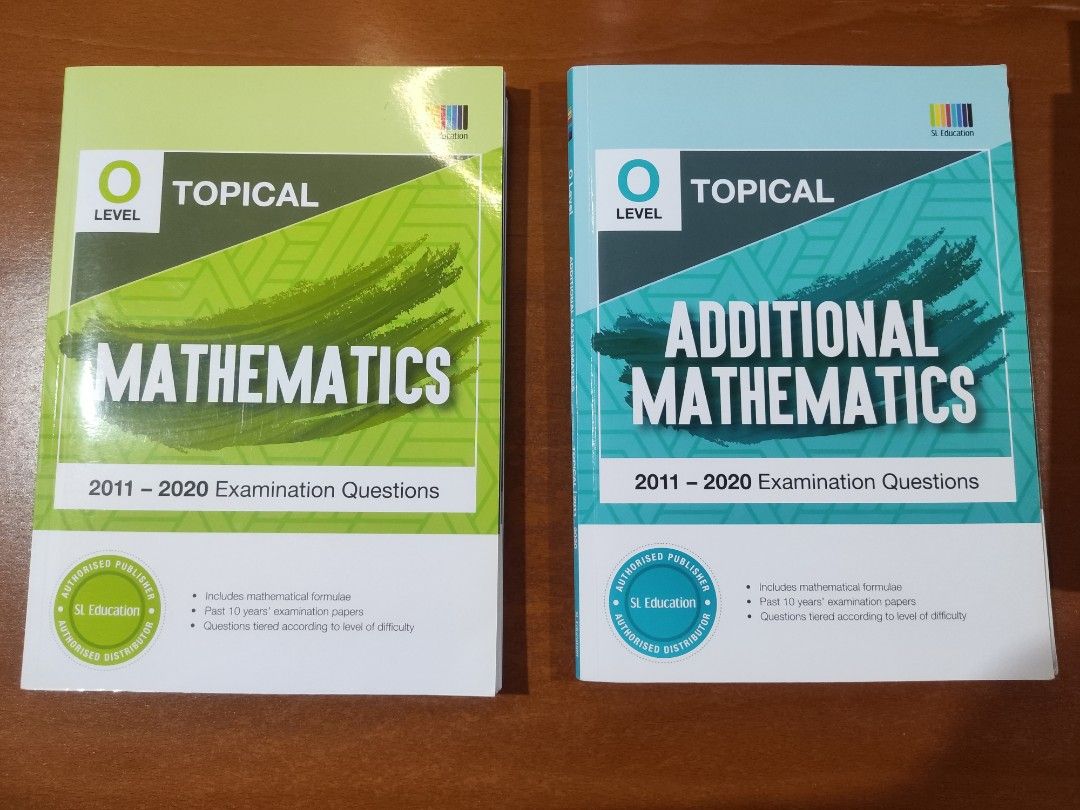 Mathematics O Level Ten Years Series, Hobbies & Toys, Books & Magazines ...