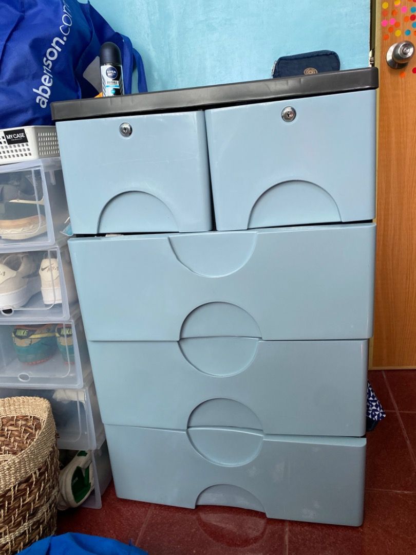 Megabox 4 layers, Furniture & Home Living, Furniture, Shelves, Cabinets & Racks on Carousell