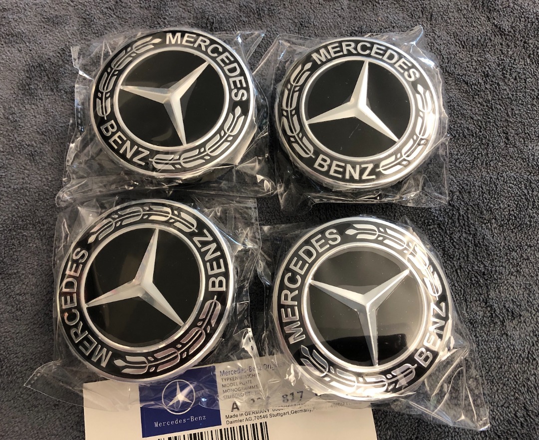 Mercedes Benz -RIM Wheel Center Hub Cap Cover 75mm (For A/C/E/S/ML/CLK ...