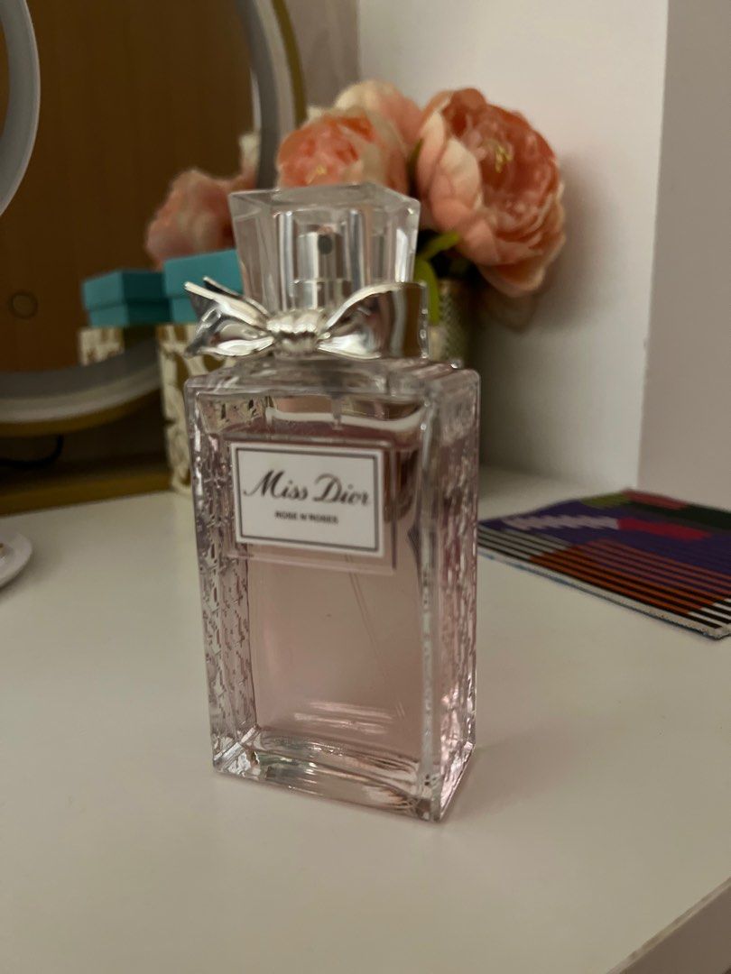 Miss Dior Roses N Roses 100ml EDT (no box), Beauty & Personal Care ...