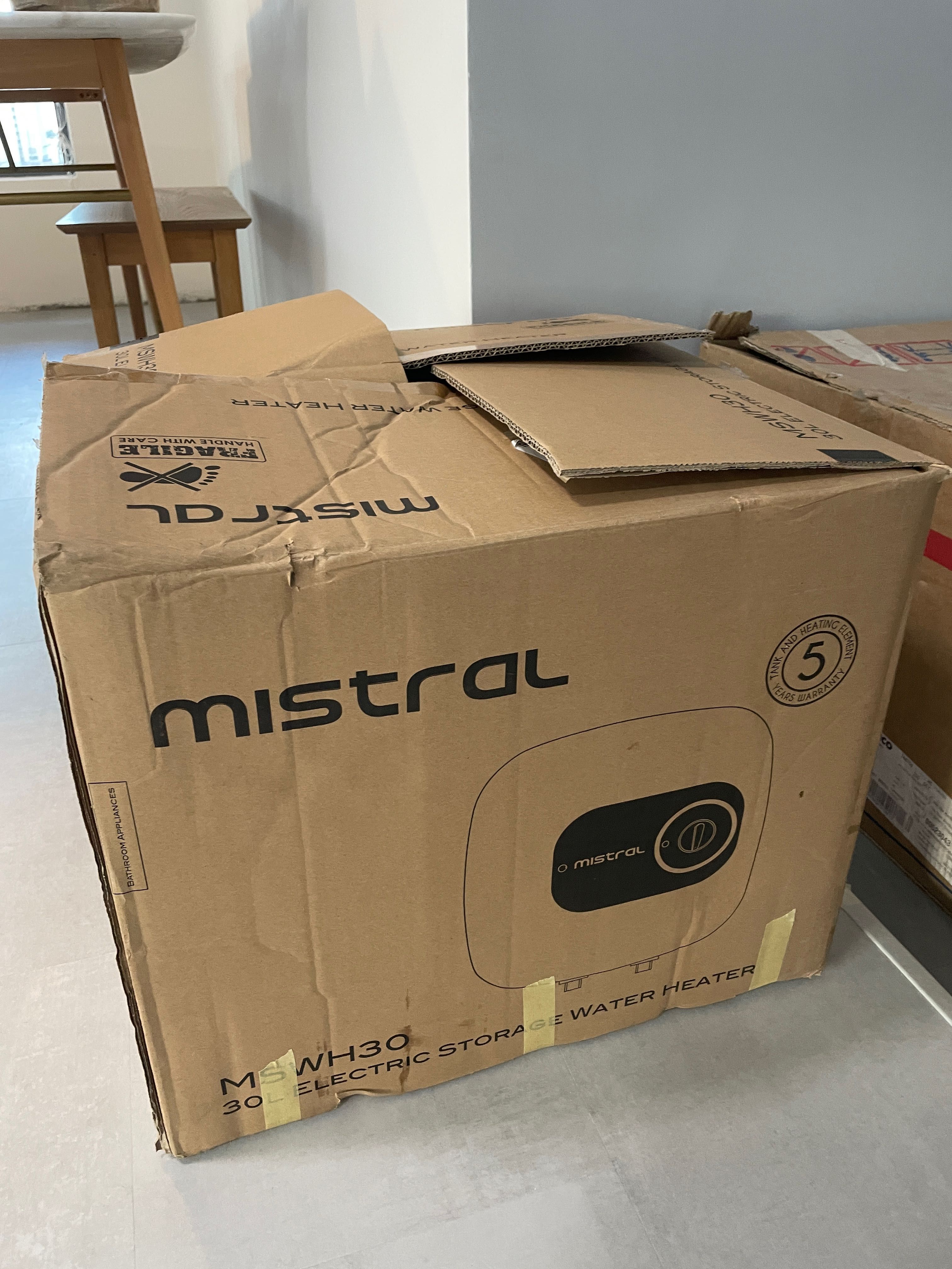 15litres Mistral electric storage heater , TV & Home Appliances, Water ...