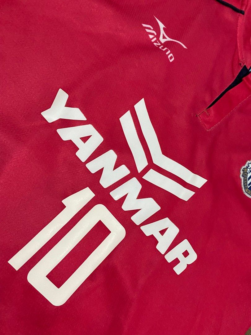 mizuno cerezo osaka forlan football soccer jersey kit, Men's Fashion ...