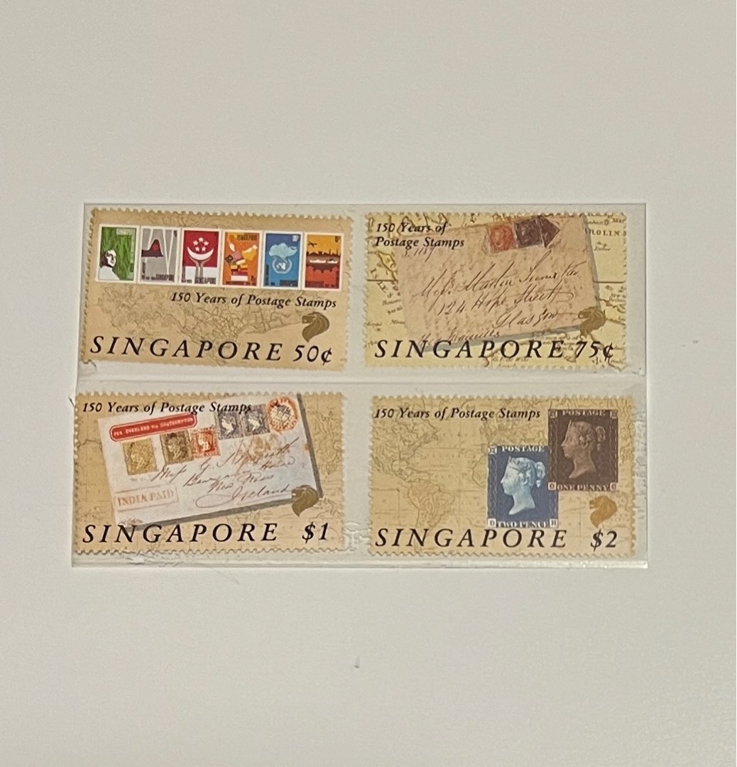 MNH Singapore stamps - 150 years postage, Hobbies & Toys, Memorabilia & Collectibles, Stamps ...