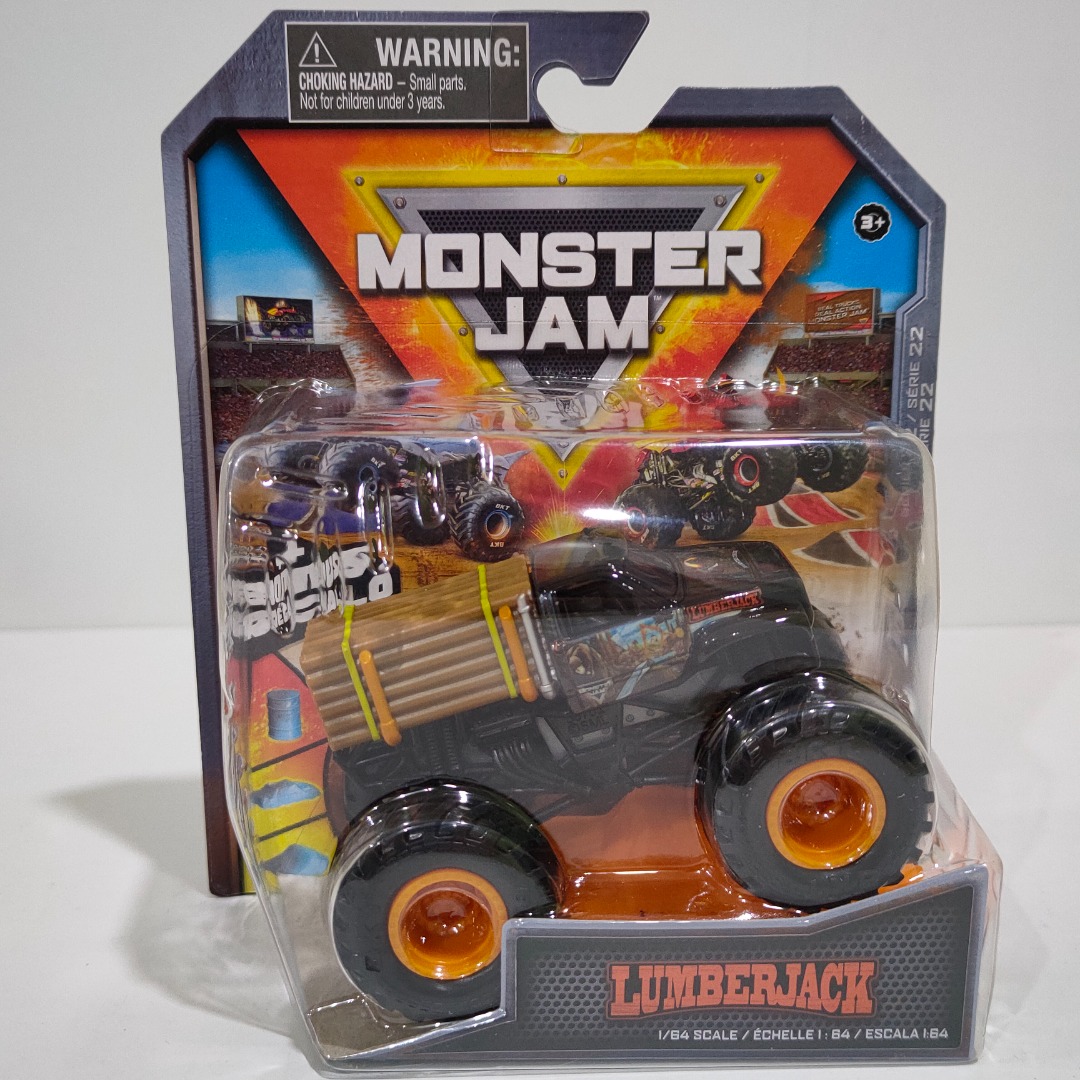 Monster Jam Lumberjack, Hobbies & Toys, Toys & Games on Carousell