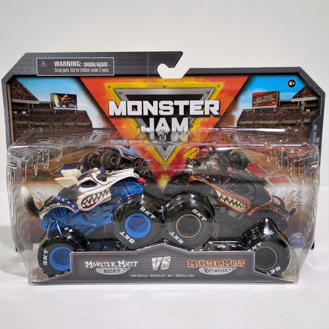 Monster Jam Monster Mutt Husky vs Monster Mutt Rottweiler, Hobbies ...