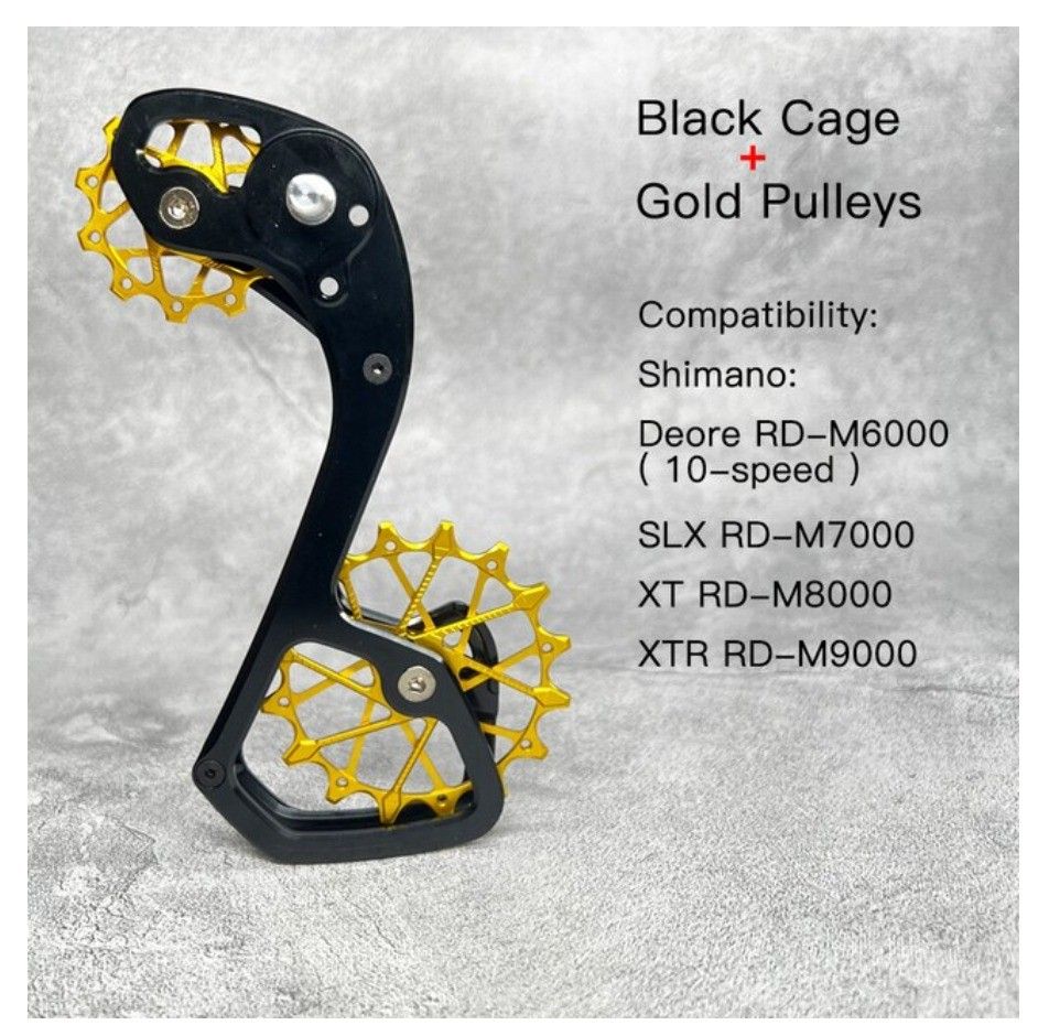 MTB Rear Derailleur OSPW Oversize Pulley for Deore XT SLX XTR M7000 ...