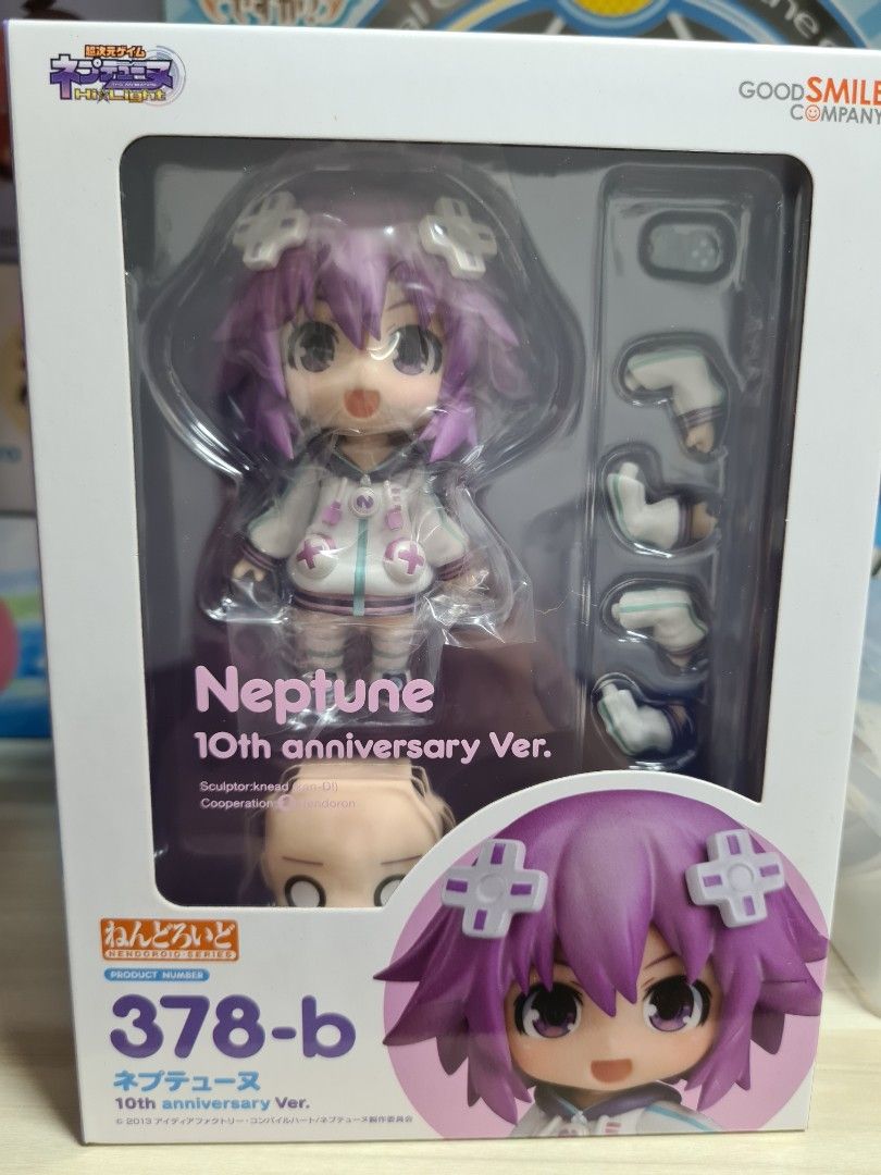 Nendoroid 378-b - Neptune 10th Anniversary Ver., Hobbies & Toys ...