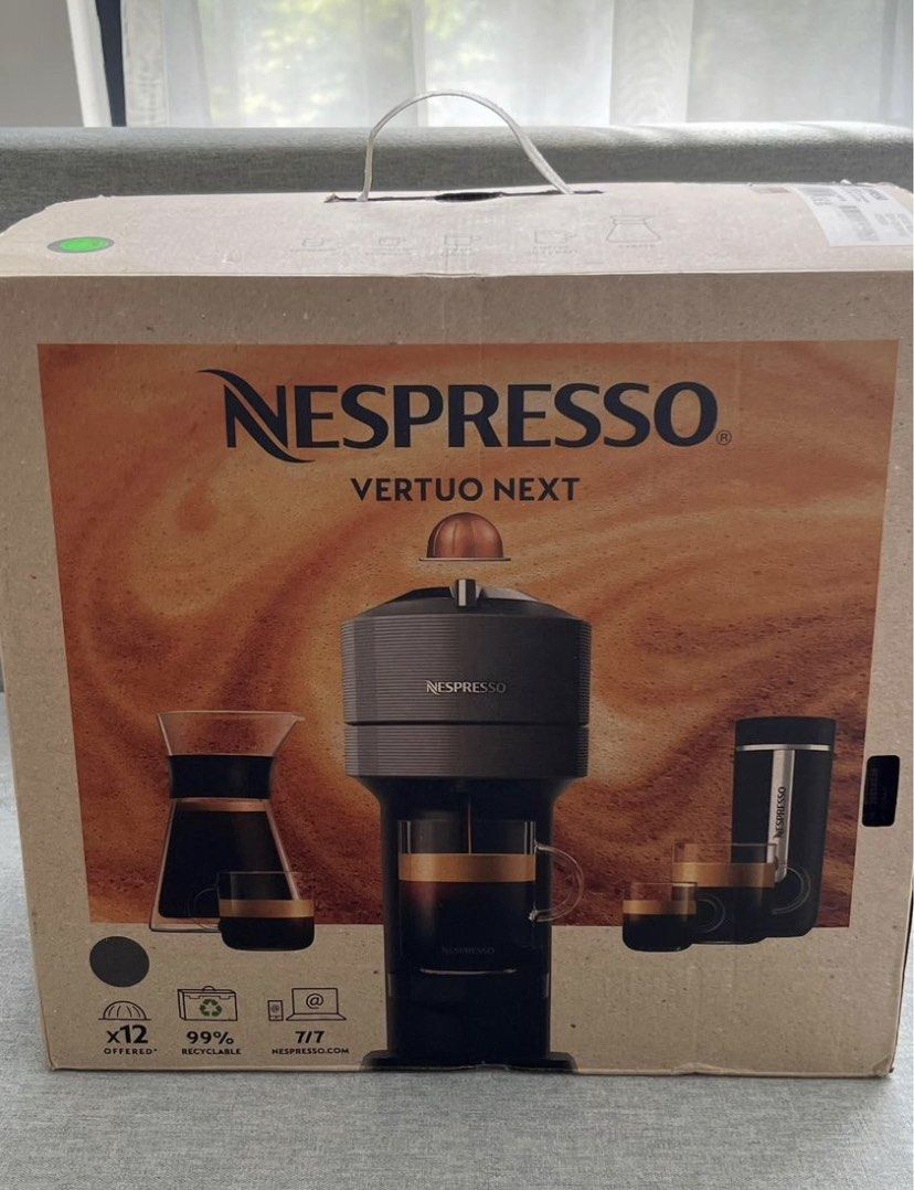 Nespresso Vertuo Next (Dark Grey) FREE DELIVERY*, TV & Home Appliances ...