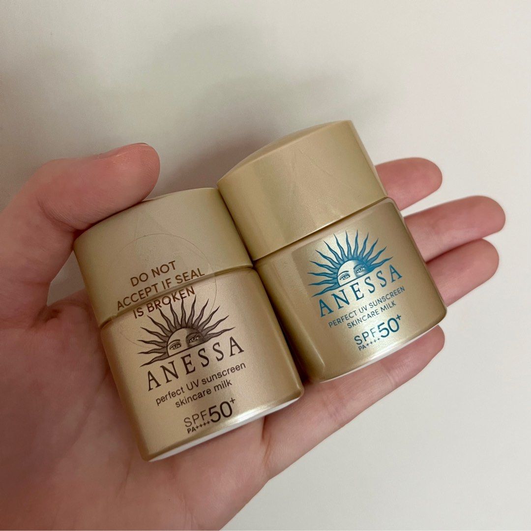 NEW ANESSA Perfect UV Sunscreen Skincare Milk SPF 50+ PA++++ 12ml [2022 ...
