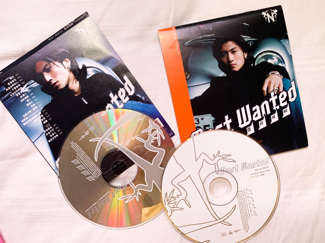 Nicholas Tse 謝霆鋒 「Most Wanted 」CD + VCD, Hobbies & Toys, Music & Media ...