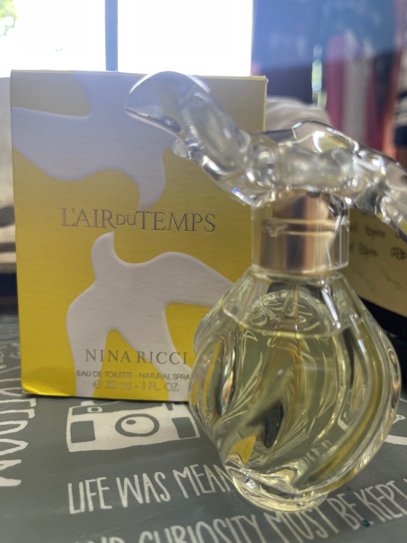 NINA RICCI L'air Du Temps, Beauty & Personal Care, Fragrance ...