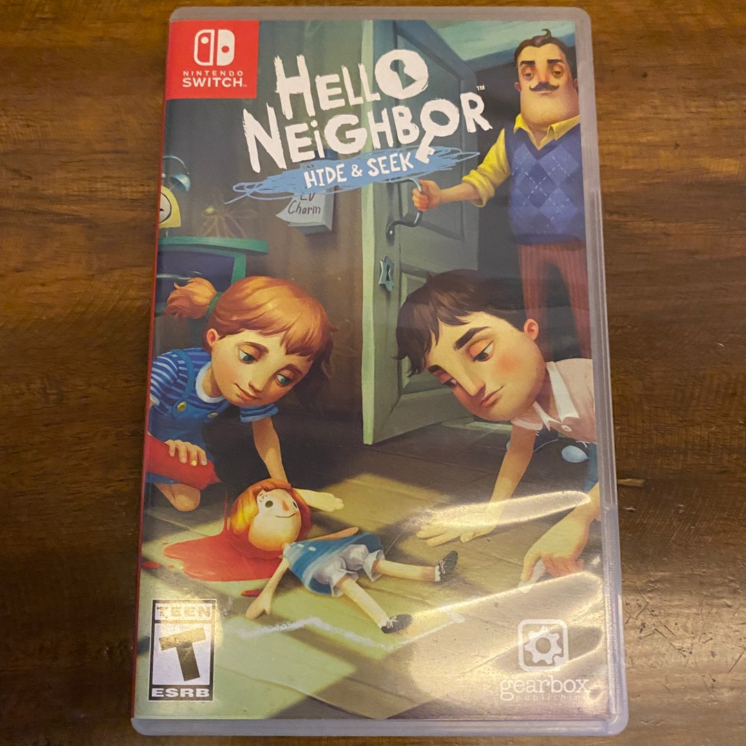 Nintendo Switch -Hello Neighbor Hide & Seek, Video Gaming, Video Games ...