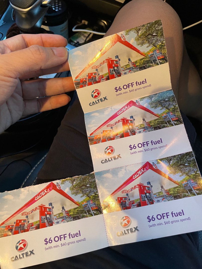 NTUC Link card Caltex Voucher, Tickets & Vouchers, Vouchers on Carousell