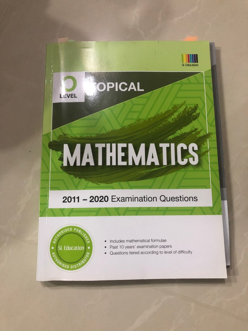 O Level TOPICAL Mathematics, Hobbies & Toys, Books & Magazines ...
