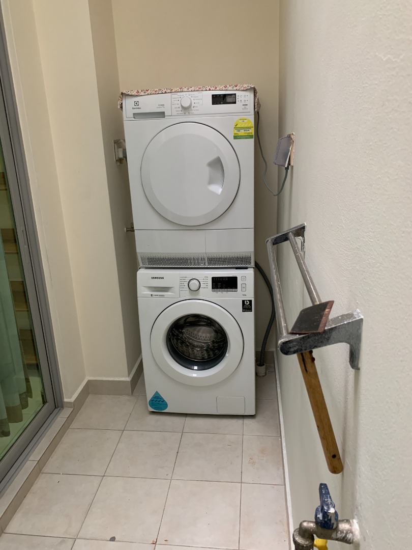 One Washing Machine and One Dryer only 300 SGD, TV & Home Appliances ...