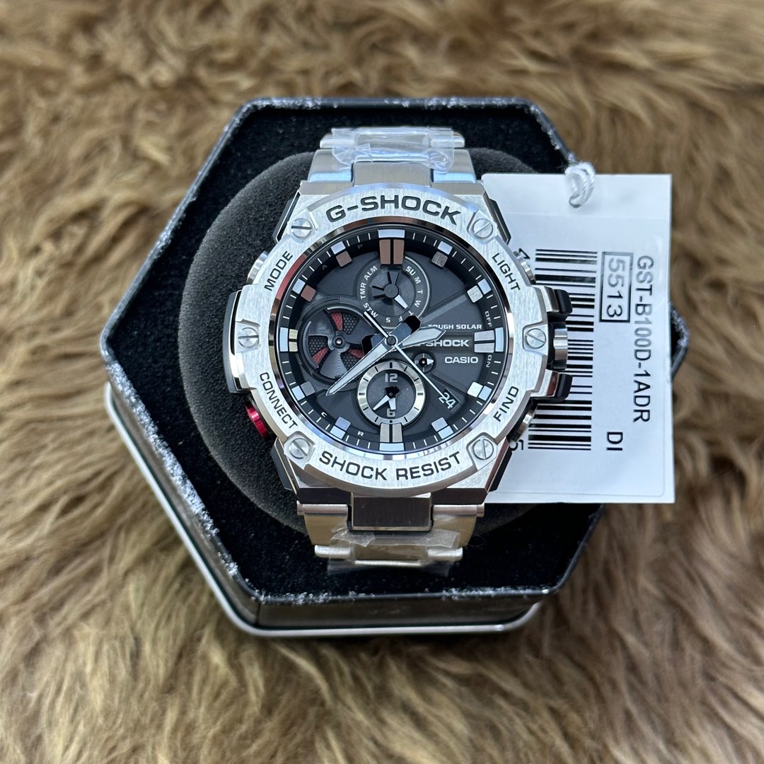 Orig gshock watch g-steel solar/bluetooth, Men's Fashion, Watches ...
