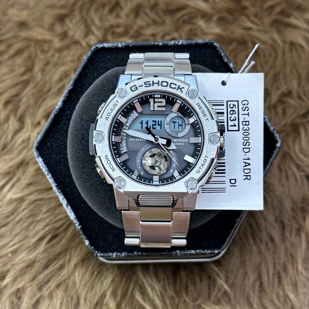 Orig gshock watch g-steel solar/bluetooth, Men's Fashion, Watches ...