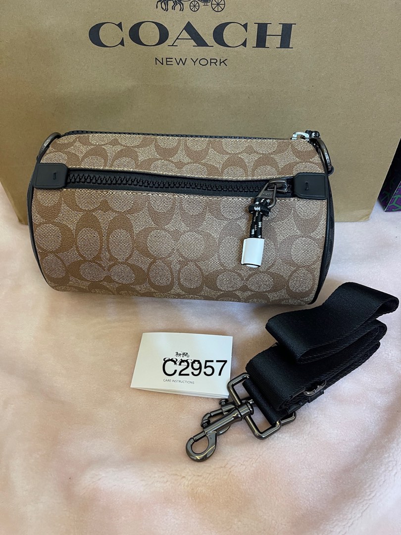 Original coach C2957 crossbody barrel bag, Women's Fashion, Bags ...