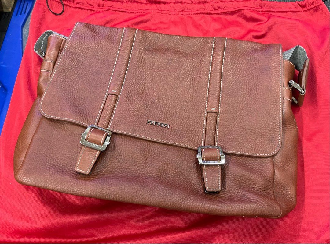Original Ferrari Bag, Men's Fashion, Bags, Sling Bags on Carousell