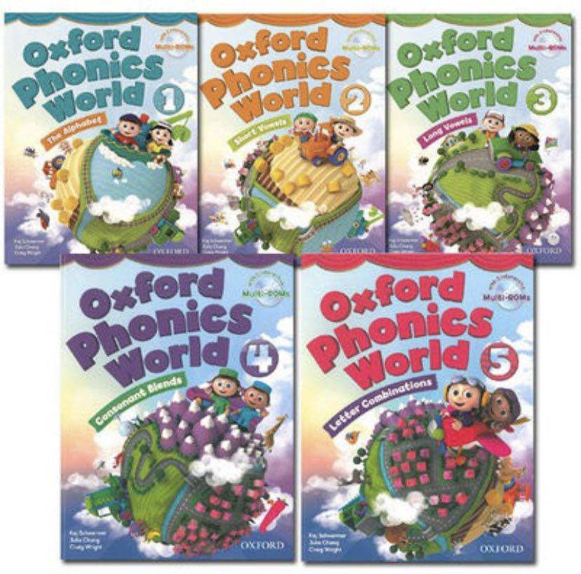 Oxford Phonics World 2-5, Hobbies & Toys, Books & Magazines, Children's ...