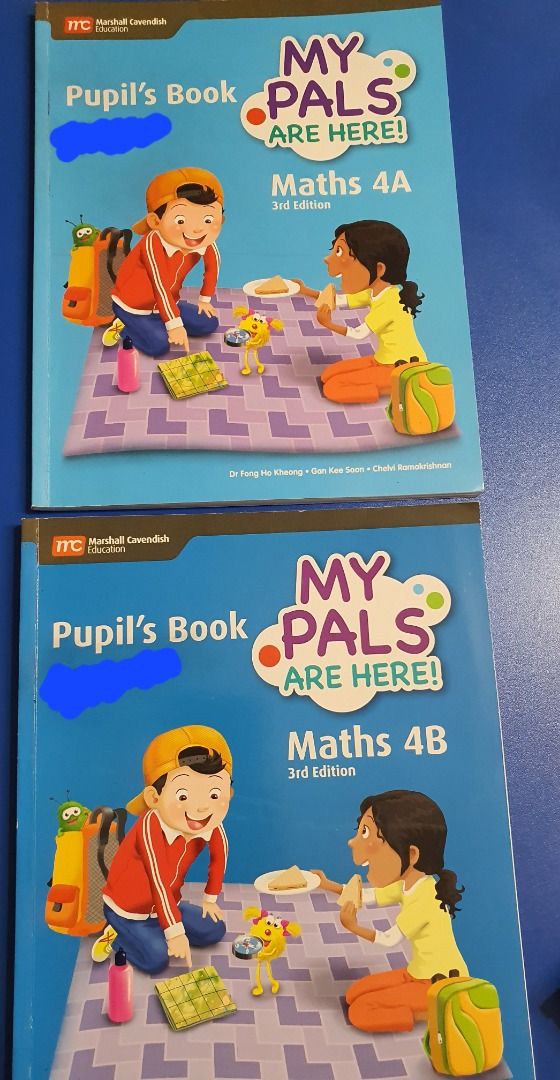 P4 Maths Textbook: My Pals are Here!, Hobbies & Toys, Books & Magazines ...