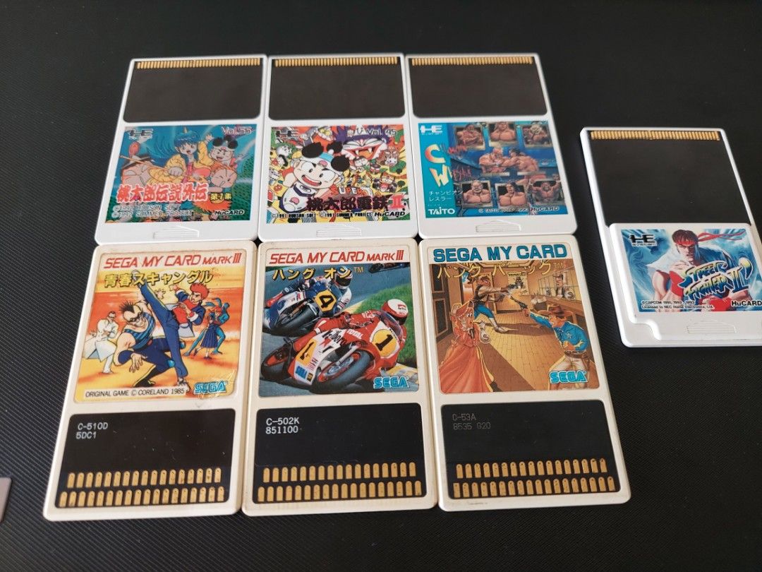 PC ENGINE HUCARD / SEGA MY CARD, Video Gaming, Video Games, Others on ...