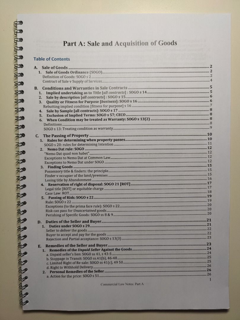 PCLL Conversion Notes + Law Student Resources, 其他, 其他 - Carousell