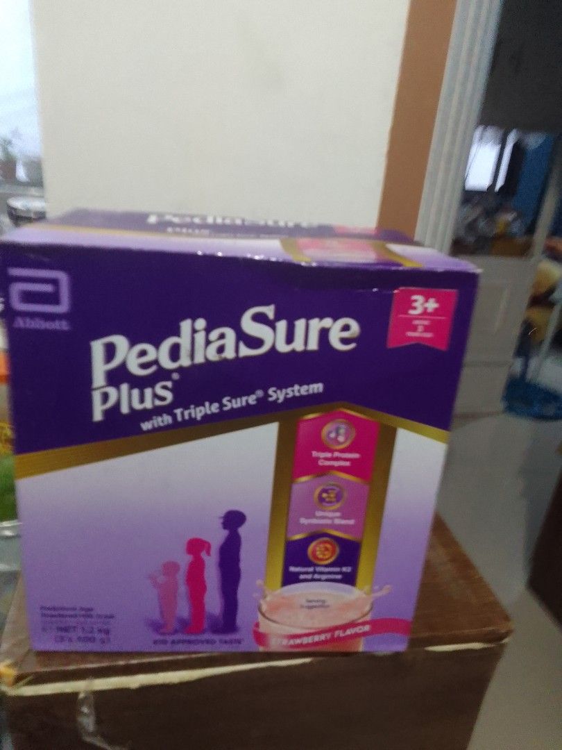 Pedia Sure 3+, Food & Drinks, Beverages on Carousell