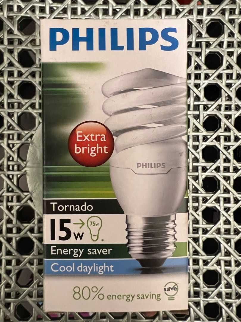 Philips Tornado Led bulb 15w ( Cool white ), Furniture & Home Living ...