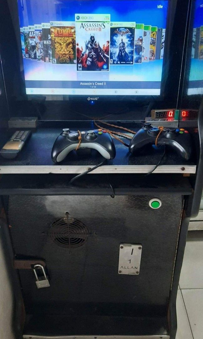 Pisonet Xbox 360 with compete package, Video Gaming, Video Game ...