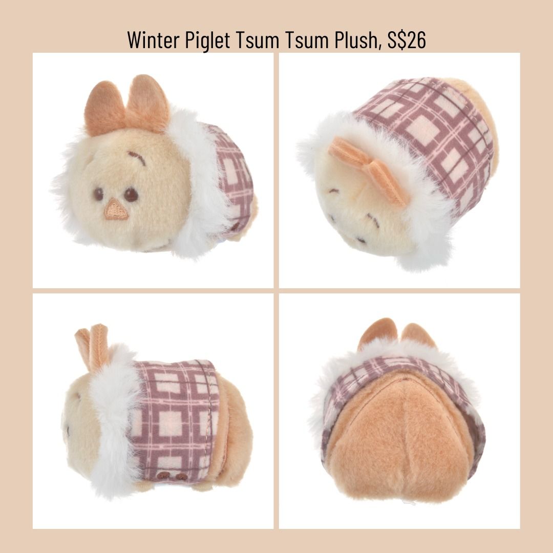 (PO) Authentic Japan Disney 2022 Winter White Pooh Tsum Tsum Collection, Hobbies & Toys, Toys ...