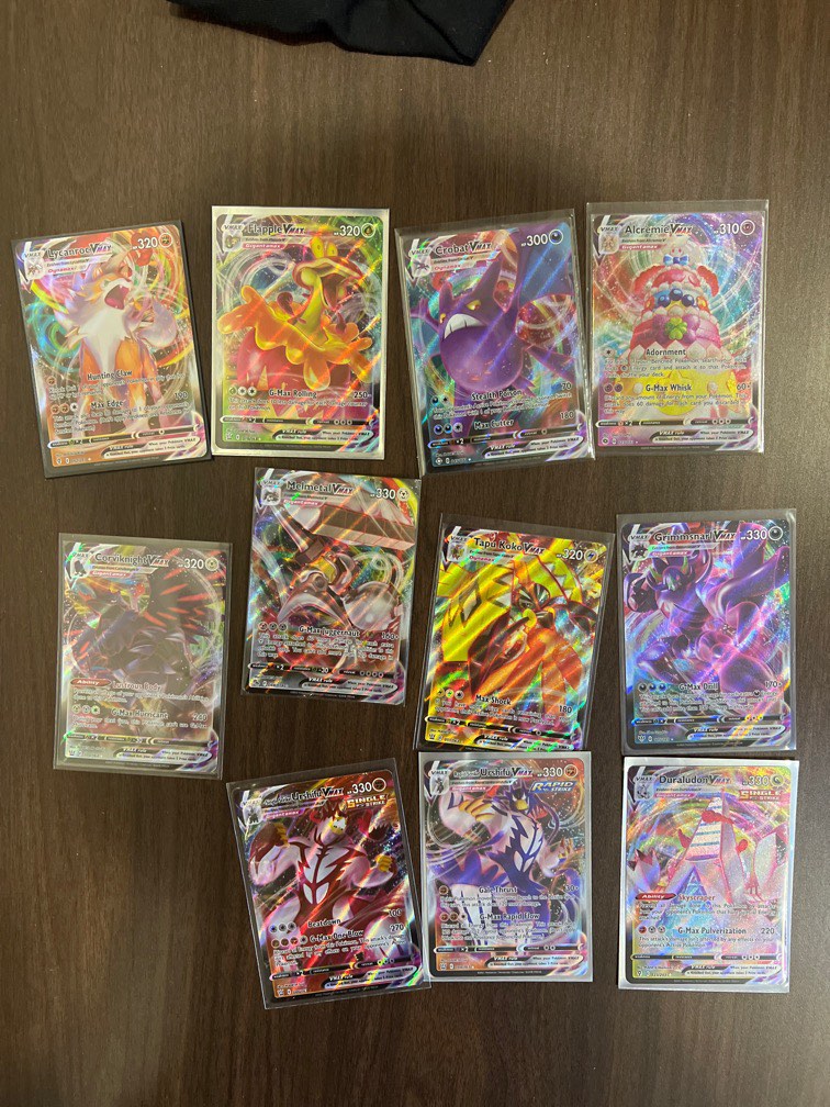 Pokemon TCG vmax cards, Hobbies & Toys, Toys & Games on Carousell