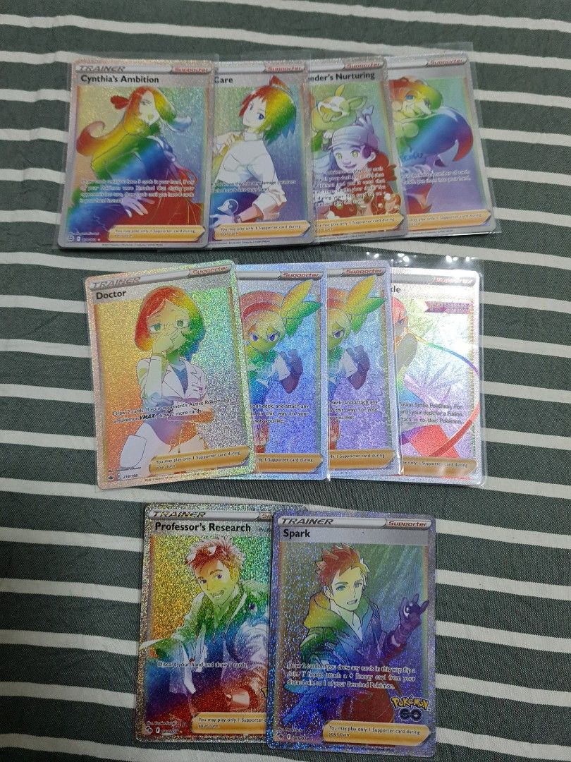 Pokemon Trainer Rainbow, Hobbies & Toys, Toys & Games on Carousell